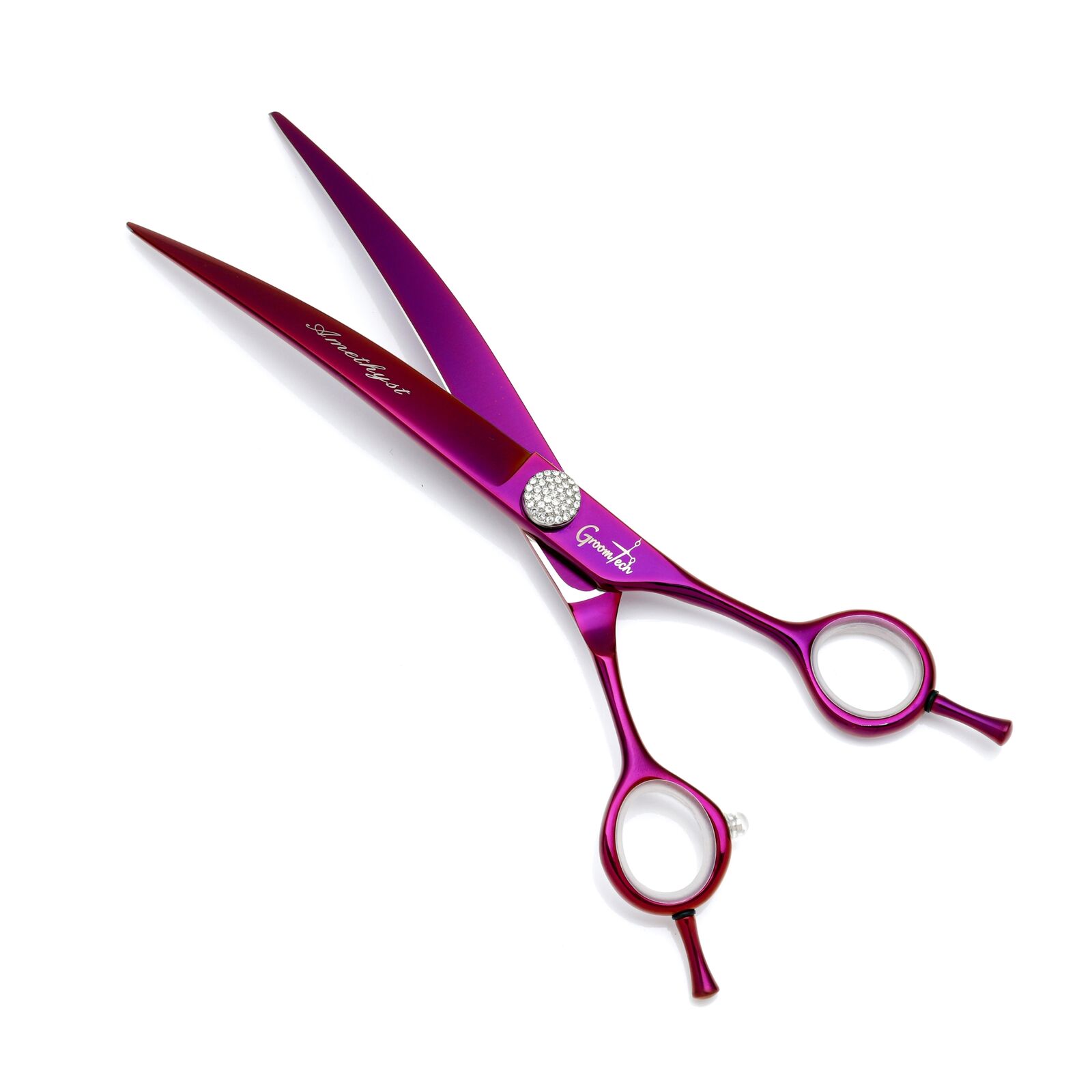 Groomtech Amethyst Shear Curved 7.5"