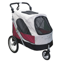 PETSTRO Safari Medium Pet Stroller [Purple]